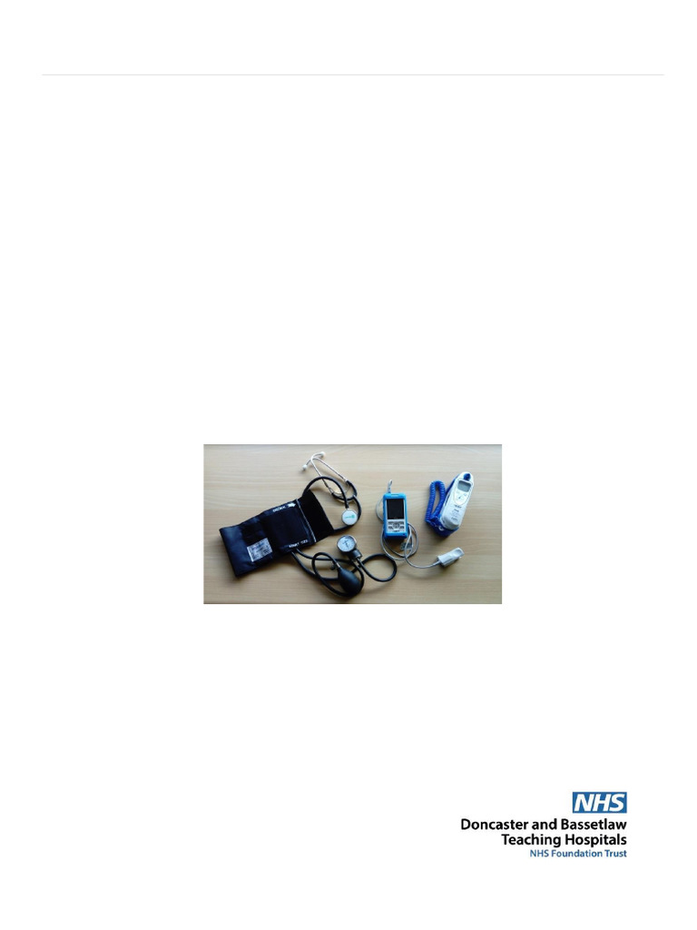 Adult Vital Signs Training Guide | PDF | Blood Pressure | Pulse