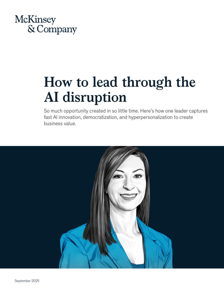 Navigating AI Disruption in Business | PDF | Artificial Intelligence ...