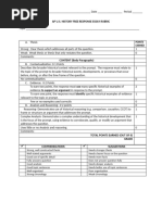 AP World History LEQ Scoring Guide | PDF | Argument | Cognition