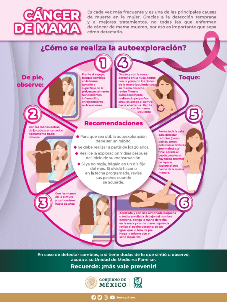 Autoexploracion de Mama | PDF