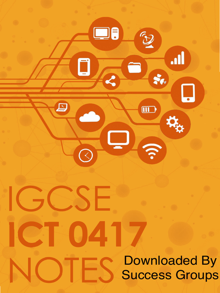 ICT Theory Notes | PDF | Computer Data Storage | Graphical User Interfaces