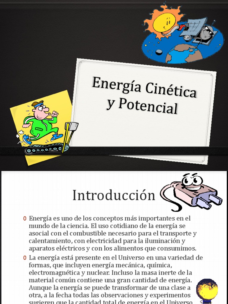 Energia Cinetica y Potencial | PDF | Energía cinética | Movimiento (física)