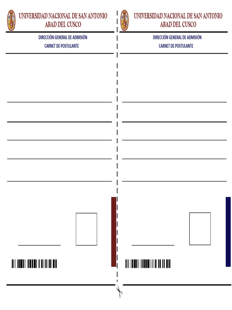 Carnet Del Estudiante | PDF