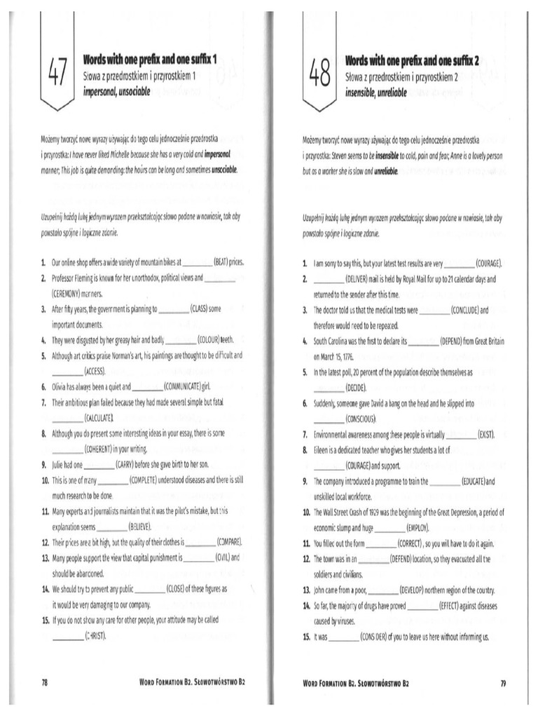 Suffix Prefix Test | PDF