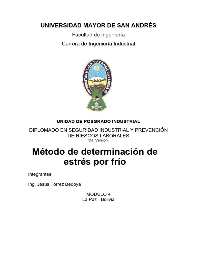 Método IREQ para Estrés por Frío | PDF | Calor | Convección