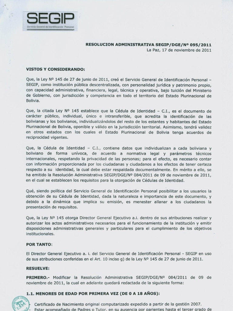 Segip | PDF | Instituciones sociales | Ciencias sociales