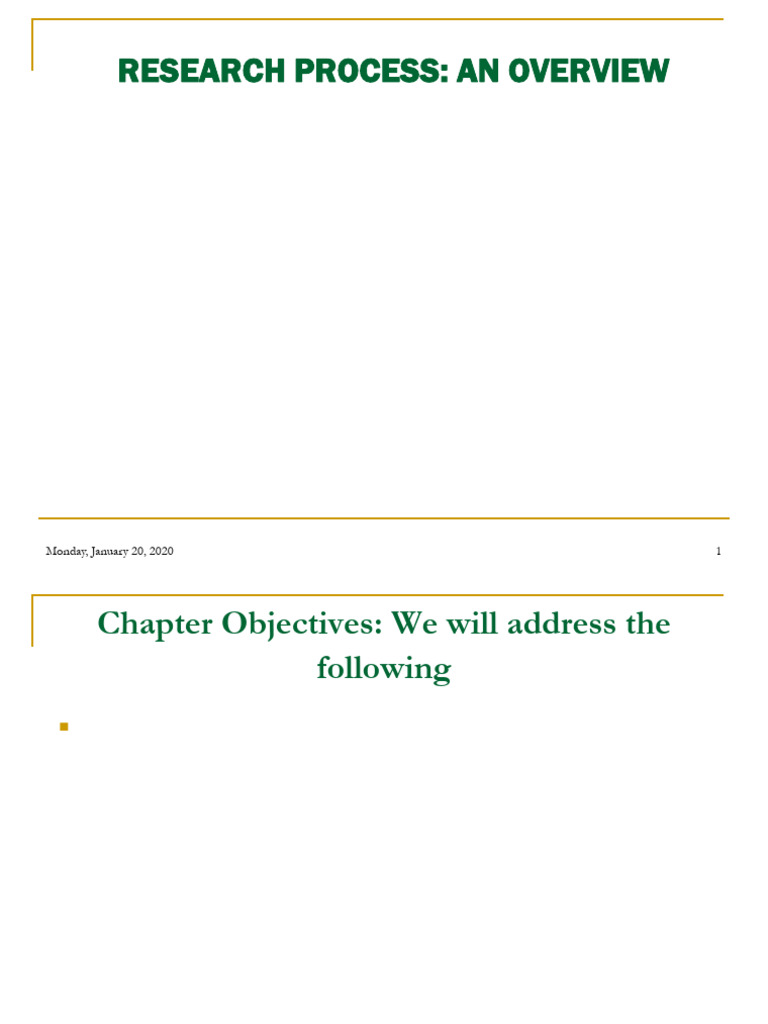 Research Process | PDF | Survey Methodology | Sampling (Statistics)