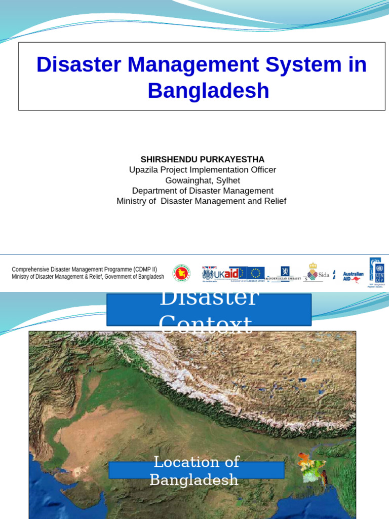 DM System in Bangladesh | PDF | Emergency Management | Bangladesh