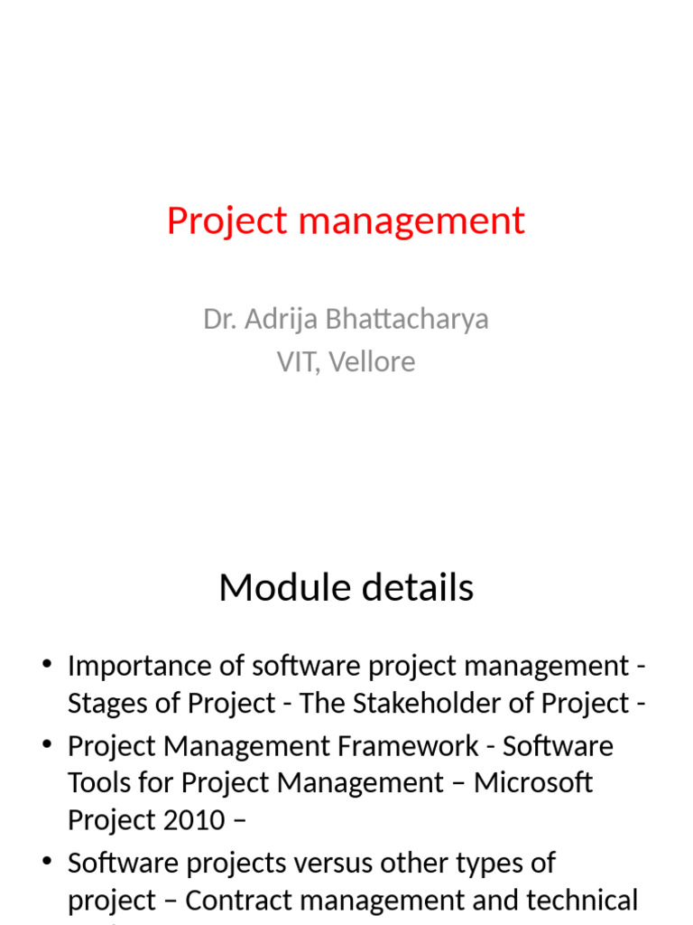 Software Project Management Essentials | PDF | Project Management ...