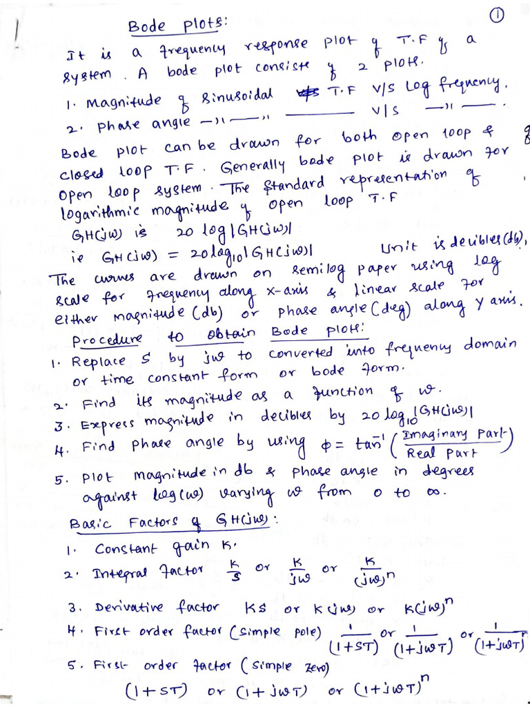 Module 5 Bode Plot | PDF