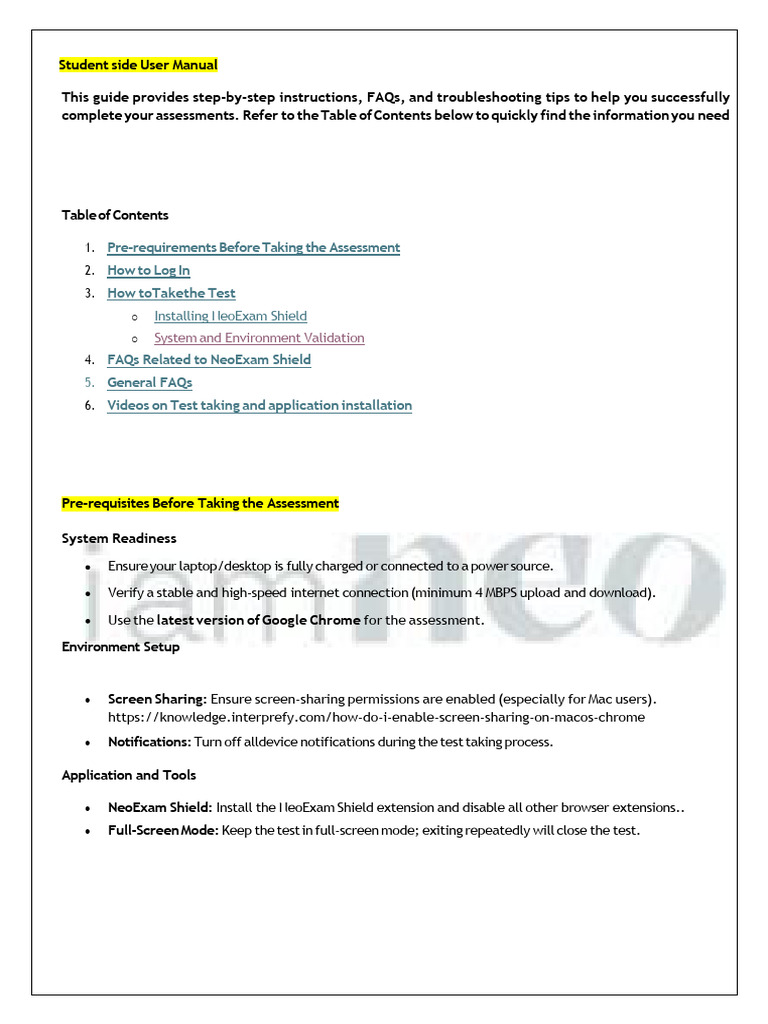 Student Manual - NIET | PDF | Software | System Software