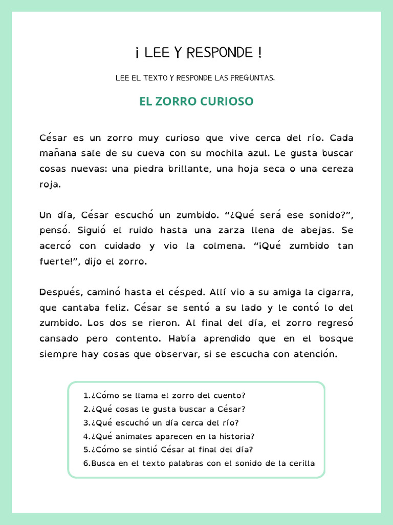 Texto Sonido Cerilla | PDF