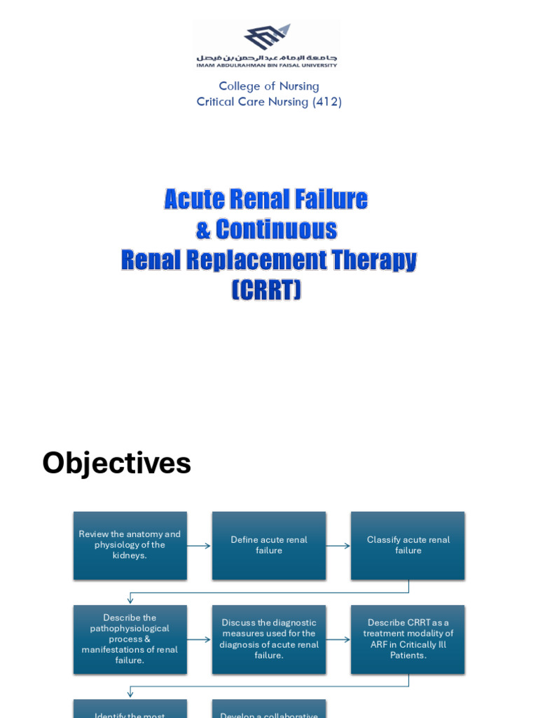 Acute Renal Failure Nursing Guide | PDF | Kidney | Internal Medicine
