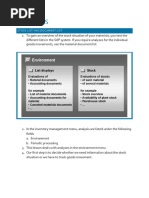 Understanding MB51: Material Document List | PDF | Warehouse | Data ...