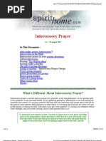 Tommi Femrite - 12 Types of Intercessors | PDF | Intercession | Prayer
