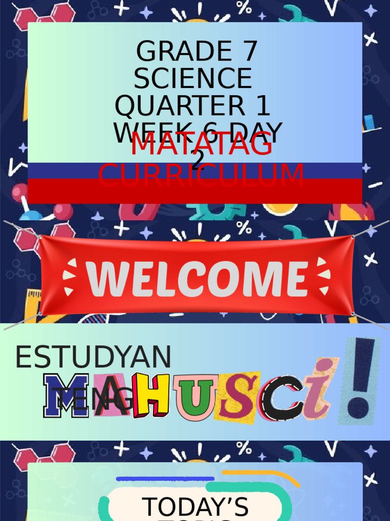 Week 6 Day 2 G7 Science Q1 | PDF | Measurement | Temperature