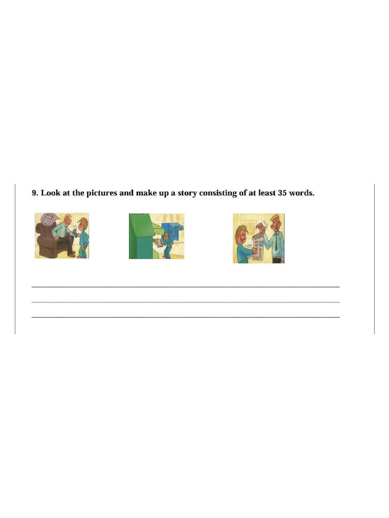 Picture Describe 39 | PDF