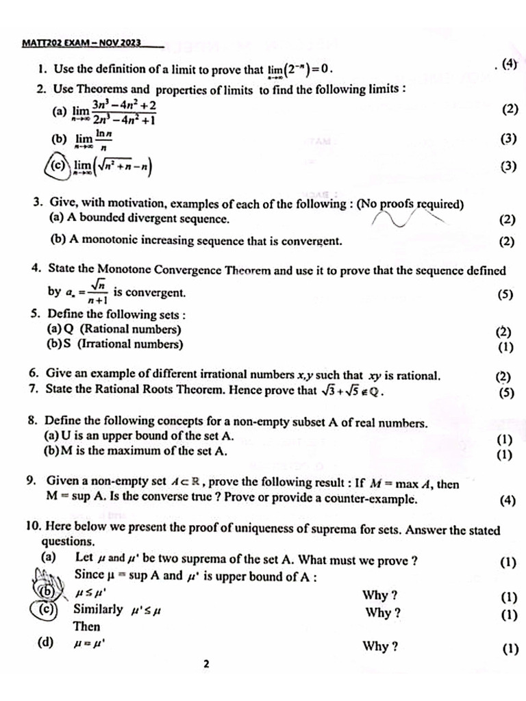 Real Analysis | PDF