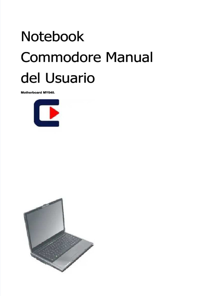PDF Manual Notebook Commodore Compress | PDF | USB | Ordenador portátil