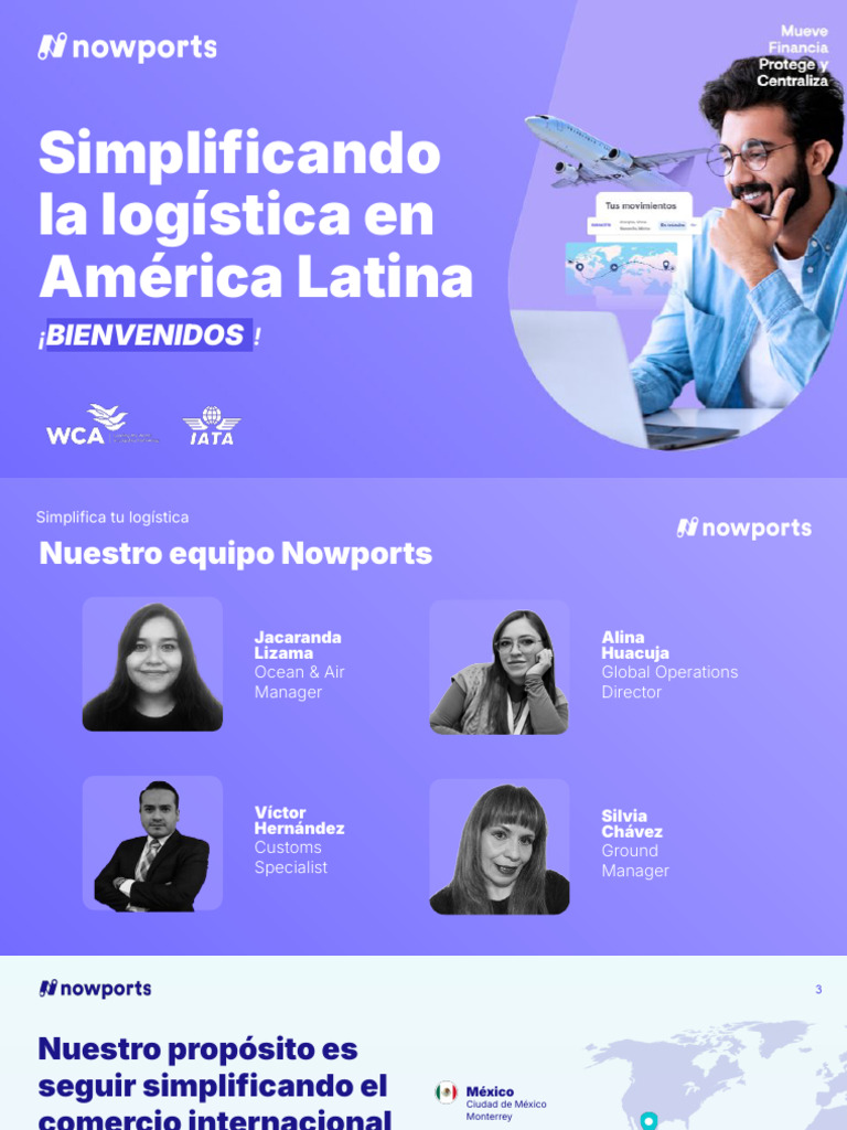 Sesión Informativa 18 Noviembre - CIAC & Nowports | PDF | Logística ...