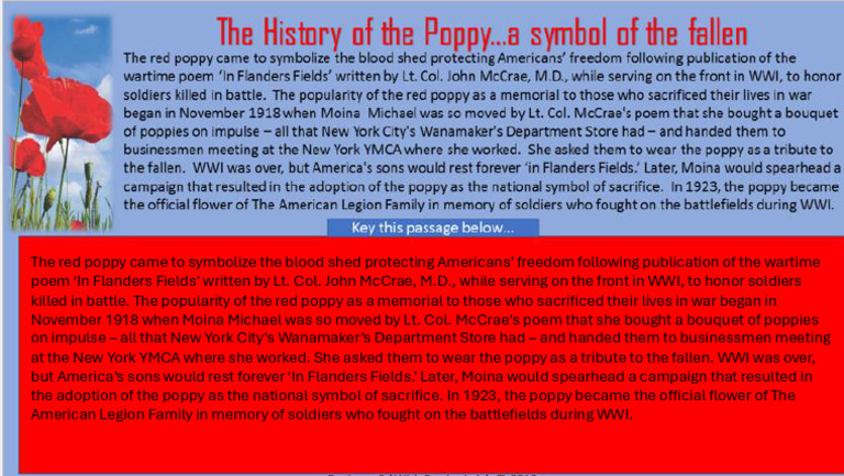01 2 38+History+of+the+Poppy | PDF