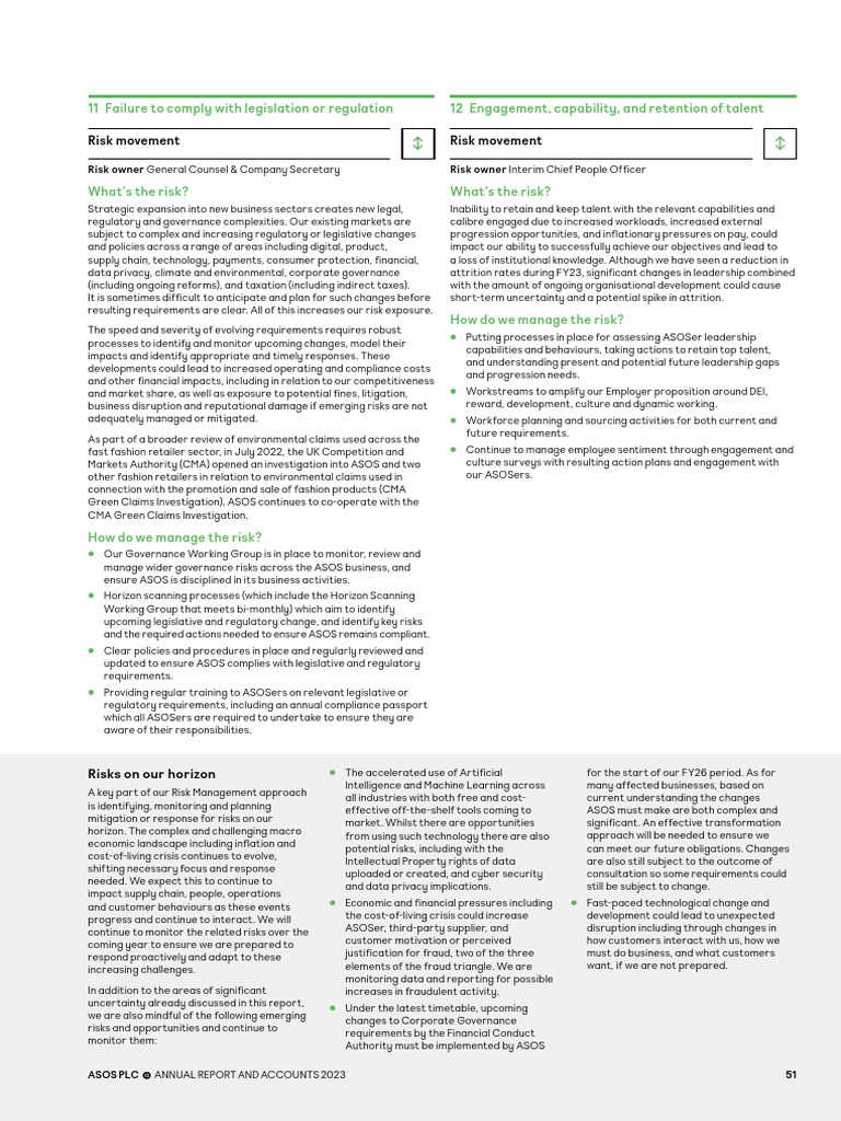 ASOS Viability | PDF | Risk | Macroeconomics