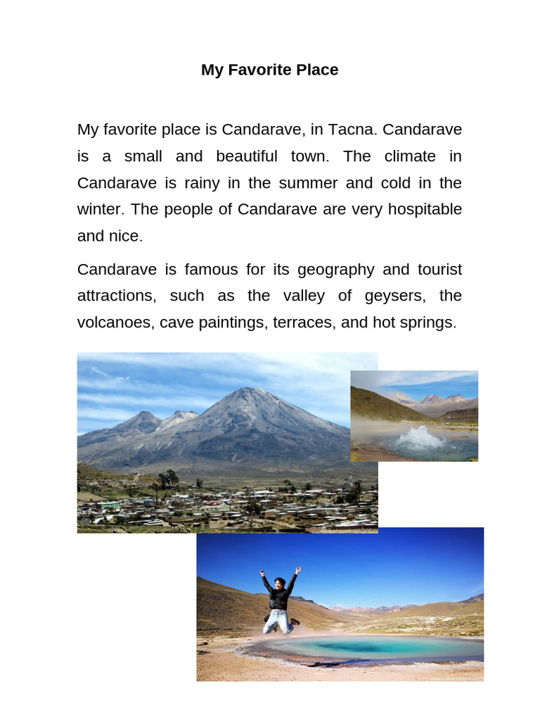 My Favorite Place | PDF