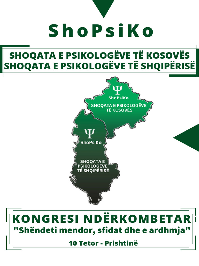 Kongresi Ndërkombetar Shëndeti Mendor, Sfidat Dhe e Ardhmja | PDF