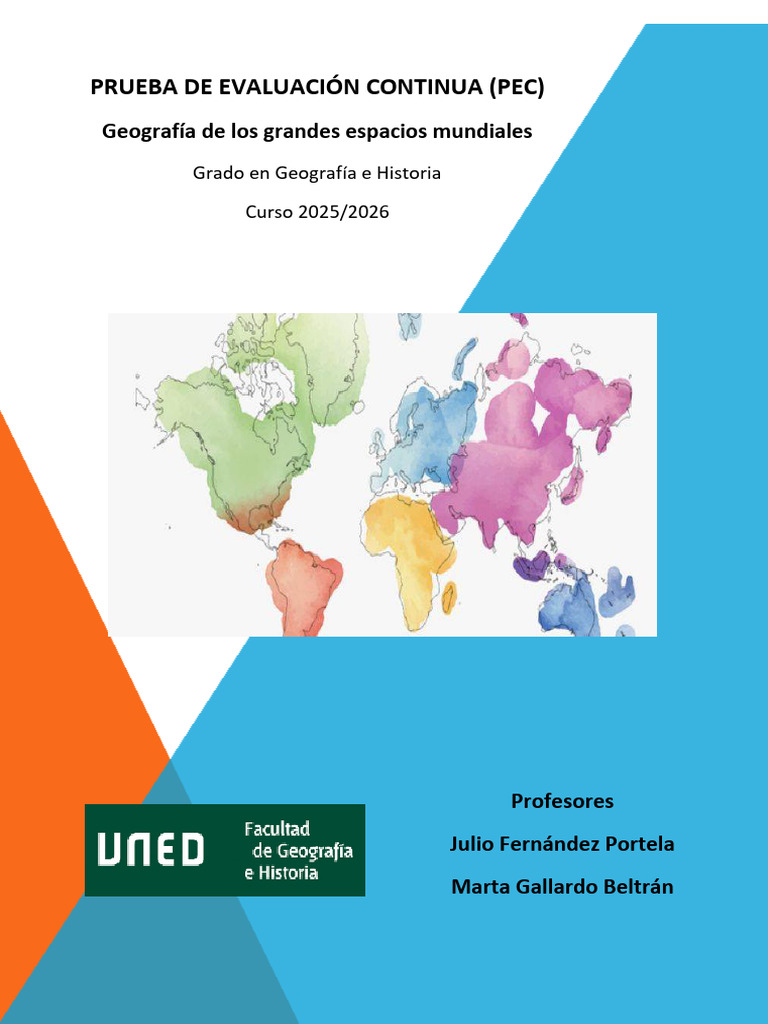 PEC Geografía: Análisis de Mapas y Datos | PDF | Geografía | Mapa