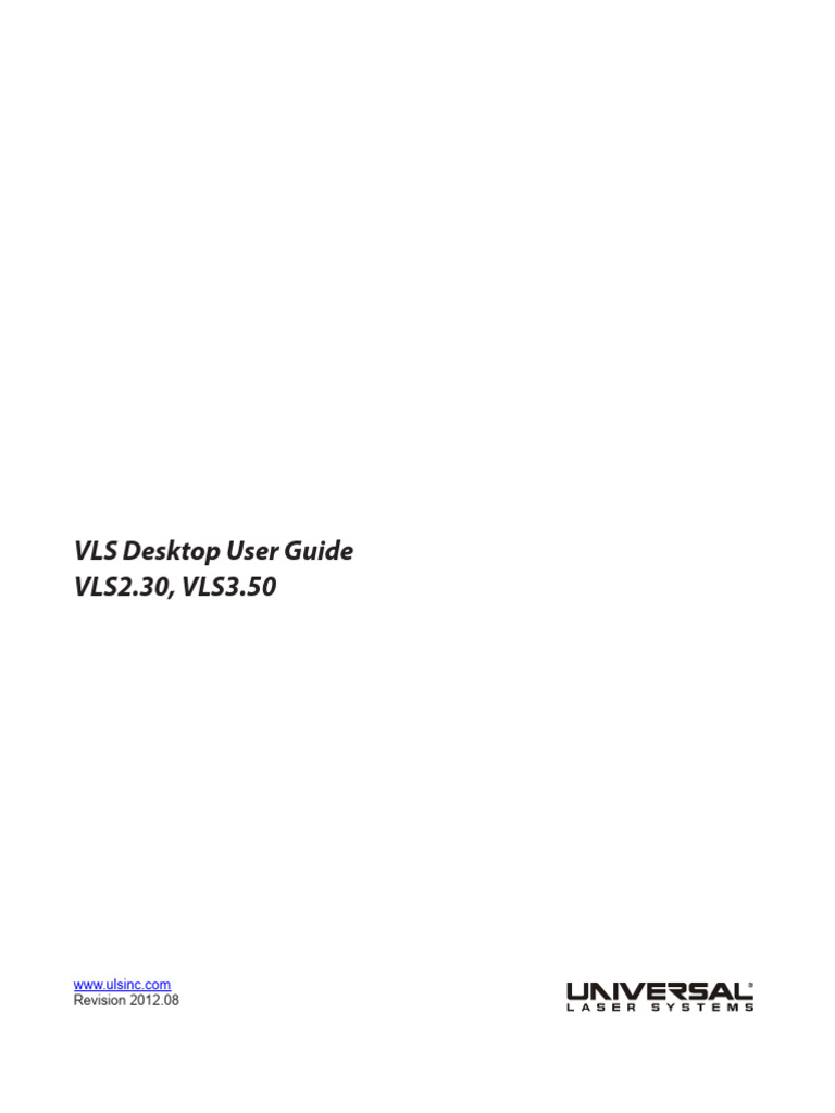 ULS Laser Manual | PDF | Usb
