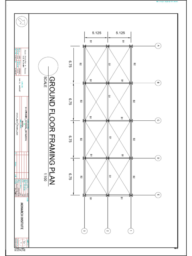 1gf Framing Plan | PDF