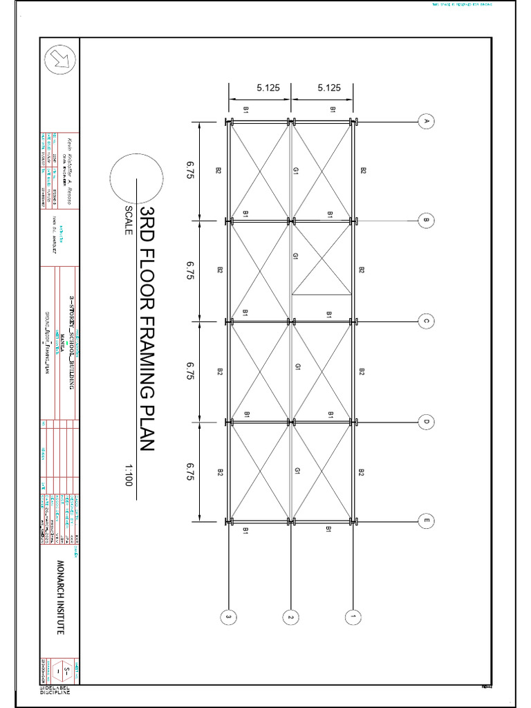 3f Framing Plan | PDF