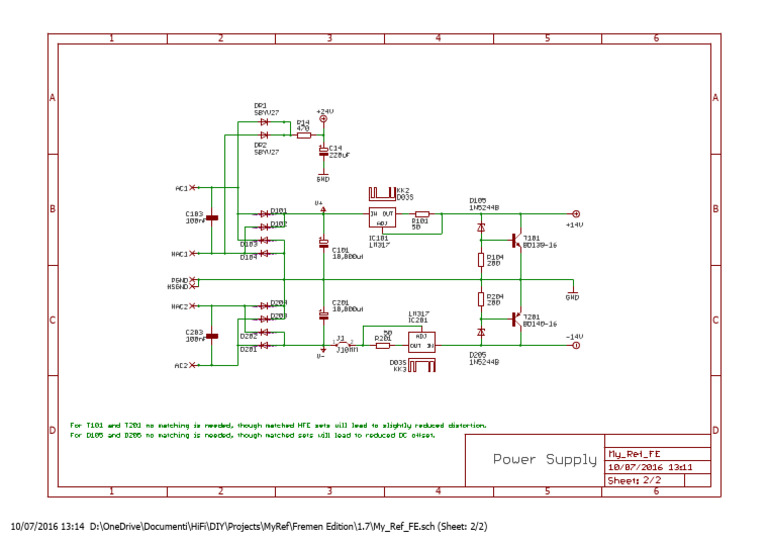 My - Ref - FE - Schematic PS | PDF
