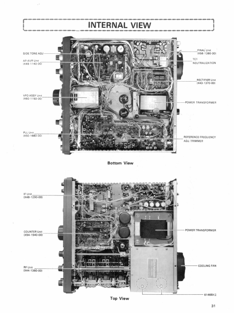 TS-830 Neutralization Cap Location | PDF