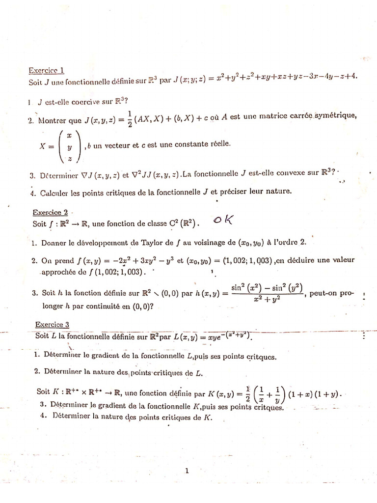 Sujets Optimisation | PDF