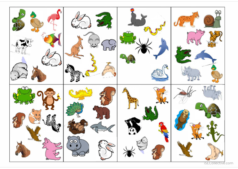 Spot-It Card Game (Animals) .PDF 2 | PDF