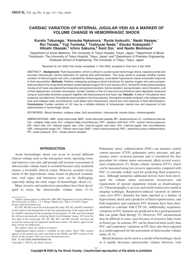 Cardiac Variation of Internal Jugular Vein As A.3 | PDF | Vein | Blood ...