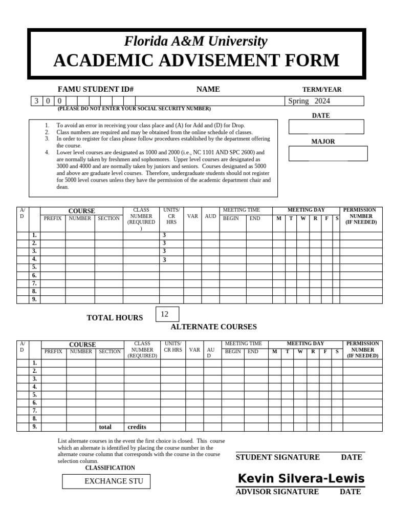 BLANK Adv'Mnt Form 1 | PDF | Chess Theory | Chess