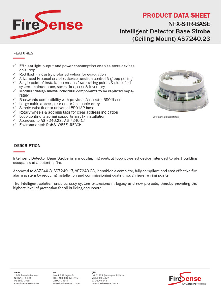Data Sheet NFX STR Base | PDF | Electrical Wiring | Flash (Photography)