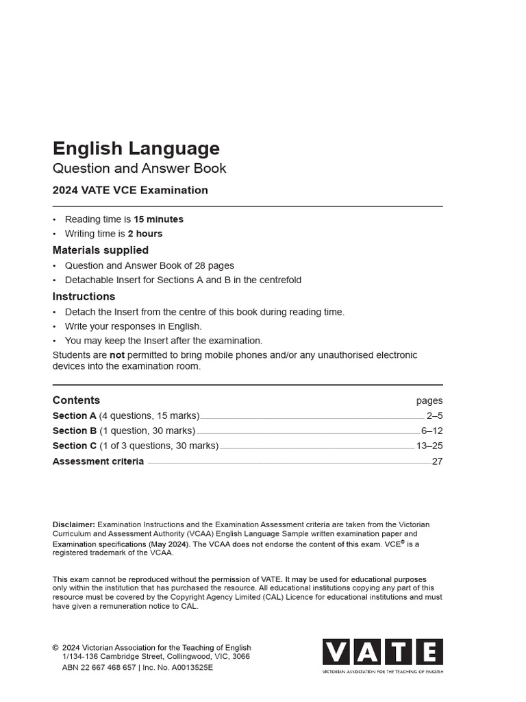 2024-vate-units-3-4 | PDF | Communication | Human Communication