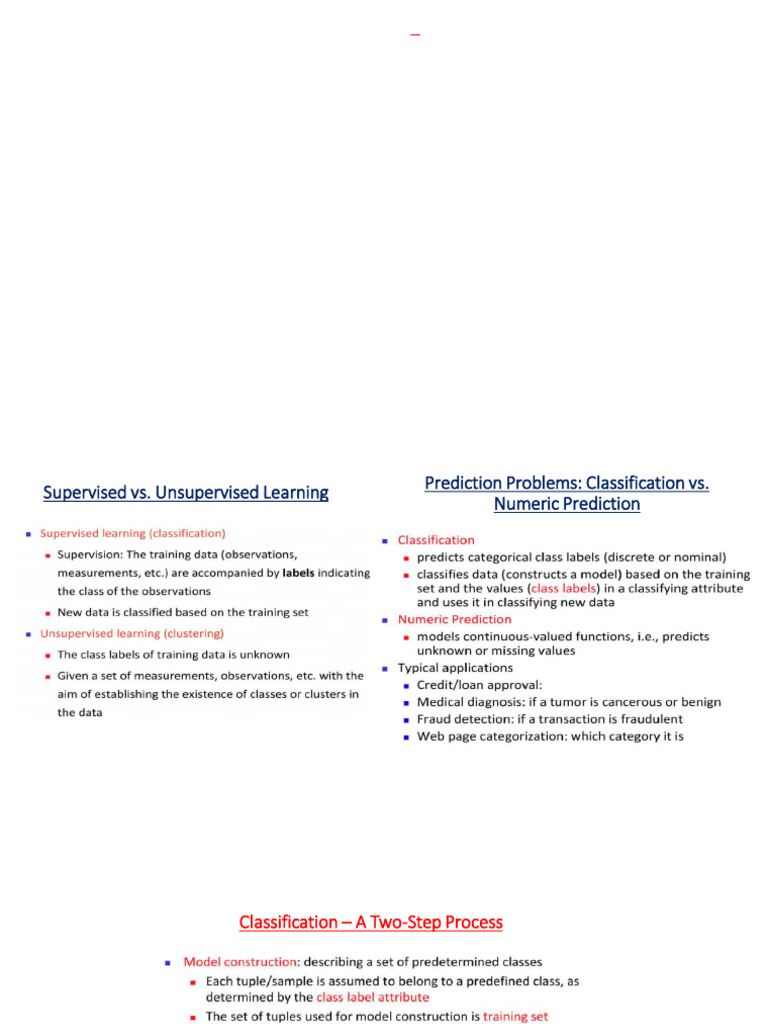 DW&DM-UNIT-III | PDF | Statistical Classification | Applied Mathematics