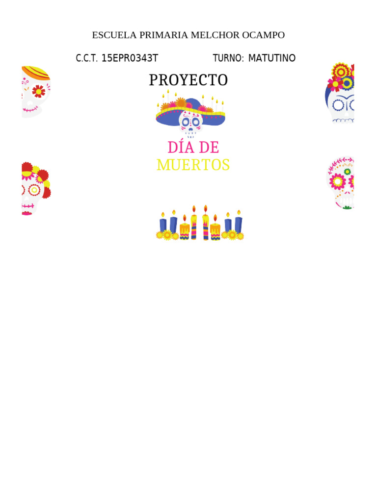 Actividades del Día de Muertos en Primaria | PDF | Los símbolos