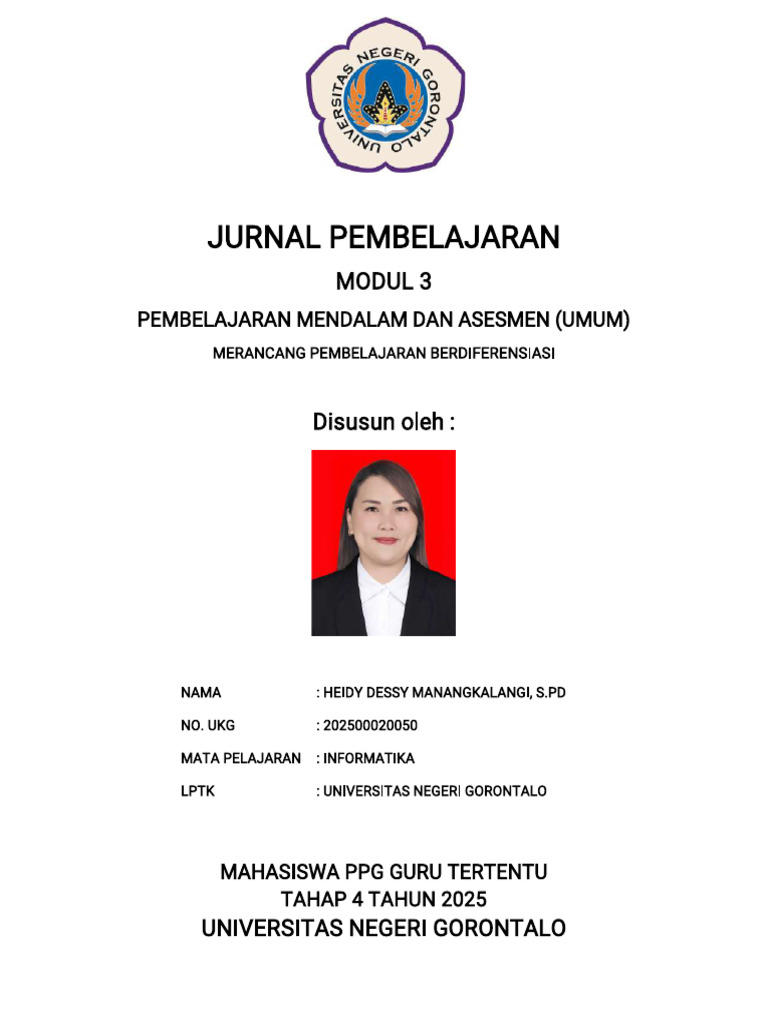Heidy Dessy Manangkalangi - 202500020050 - Berdiferensiasi - Compressed | PDF