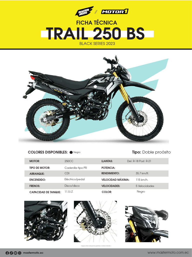Trail 250 Bs | PDF
