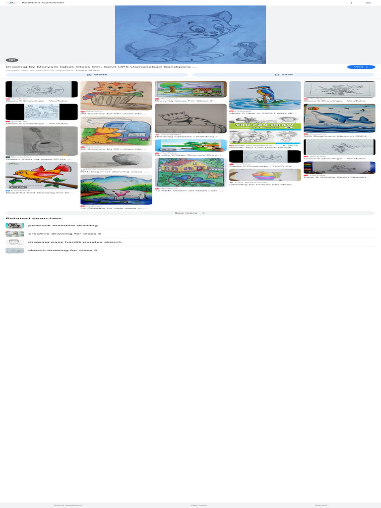 Drawing For Class 5 - Google Search | PDF | Techniques | Crafts