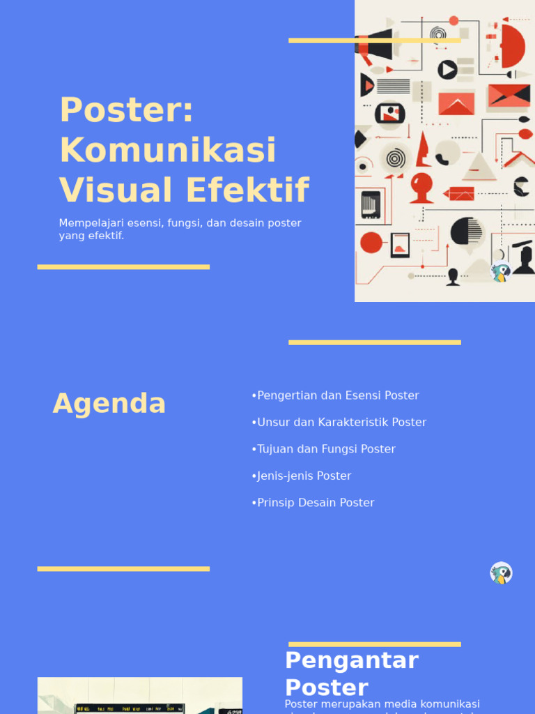 Fungsi Poster dalam Komunikasi Visual | PDF