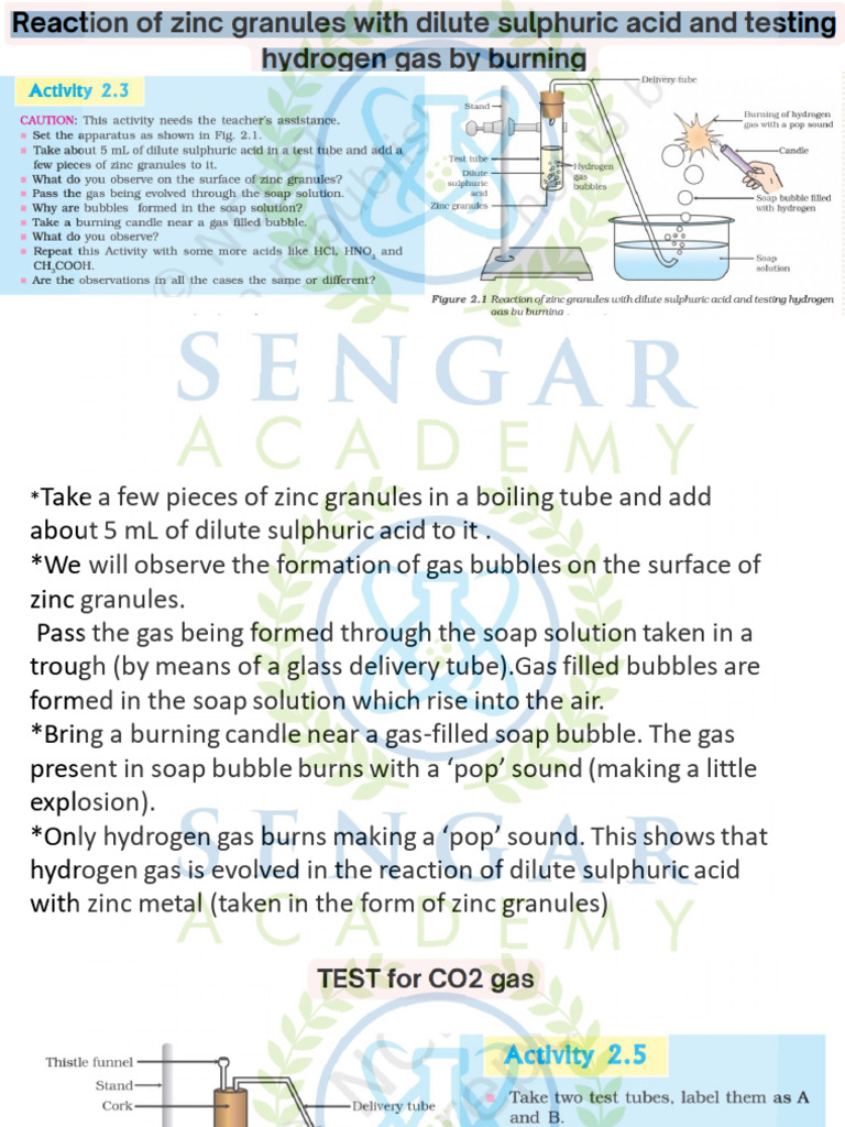 Acid,Base and Salt Activity (1) | PDF