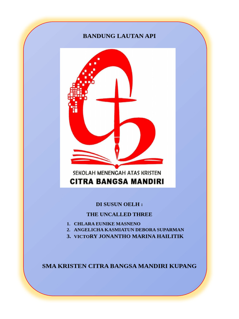 Bandung Lautan API | PDF