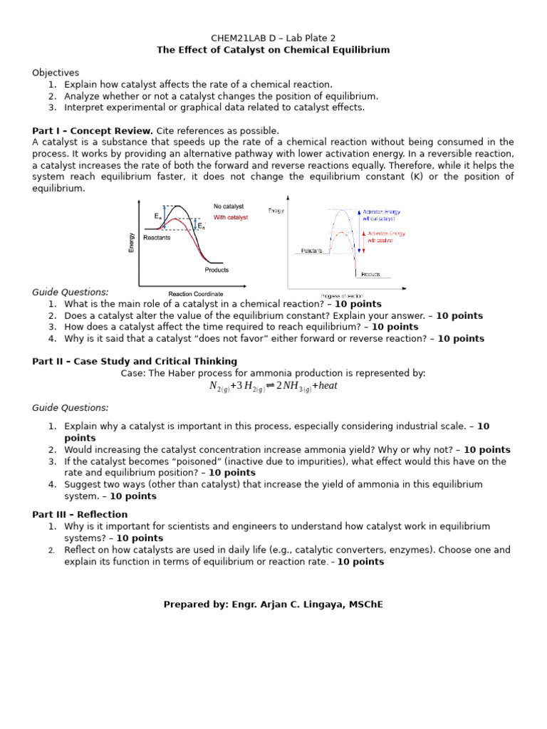 Chem21lab D - Lab Plate 2 | PDF