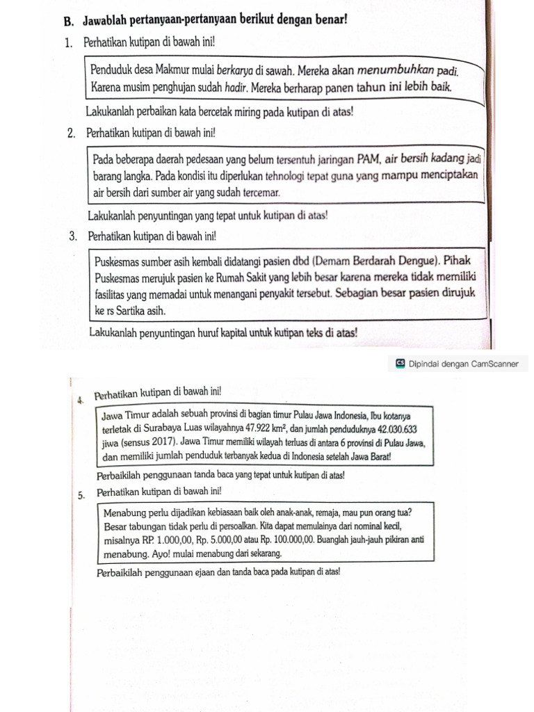Revisi EYD Teks Esai | PDF